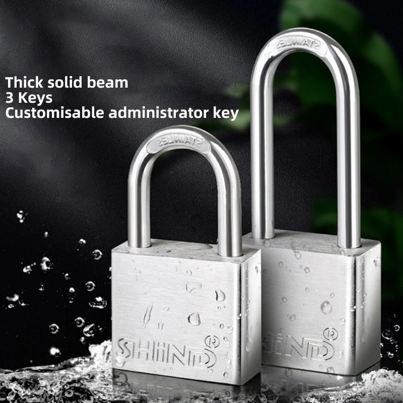 Padlock-Anti-theft-Antipick-Rustproof-Household-Lock-Big-Door-Lock ...