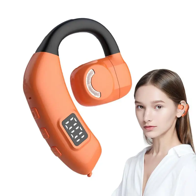 Ear-Pieces-For-Cell-Phone-LED-Display-Wireless-Sport-Headphones-True ...