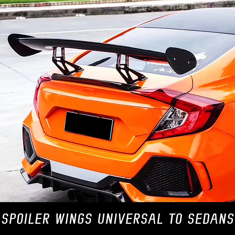 DIY-Refit-Trunk-Lid-Universal-Car-Styling-Spoiler-Wings-For-BMW-Benz ...