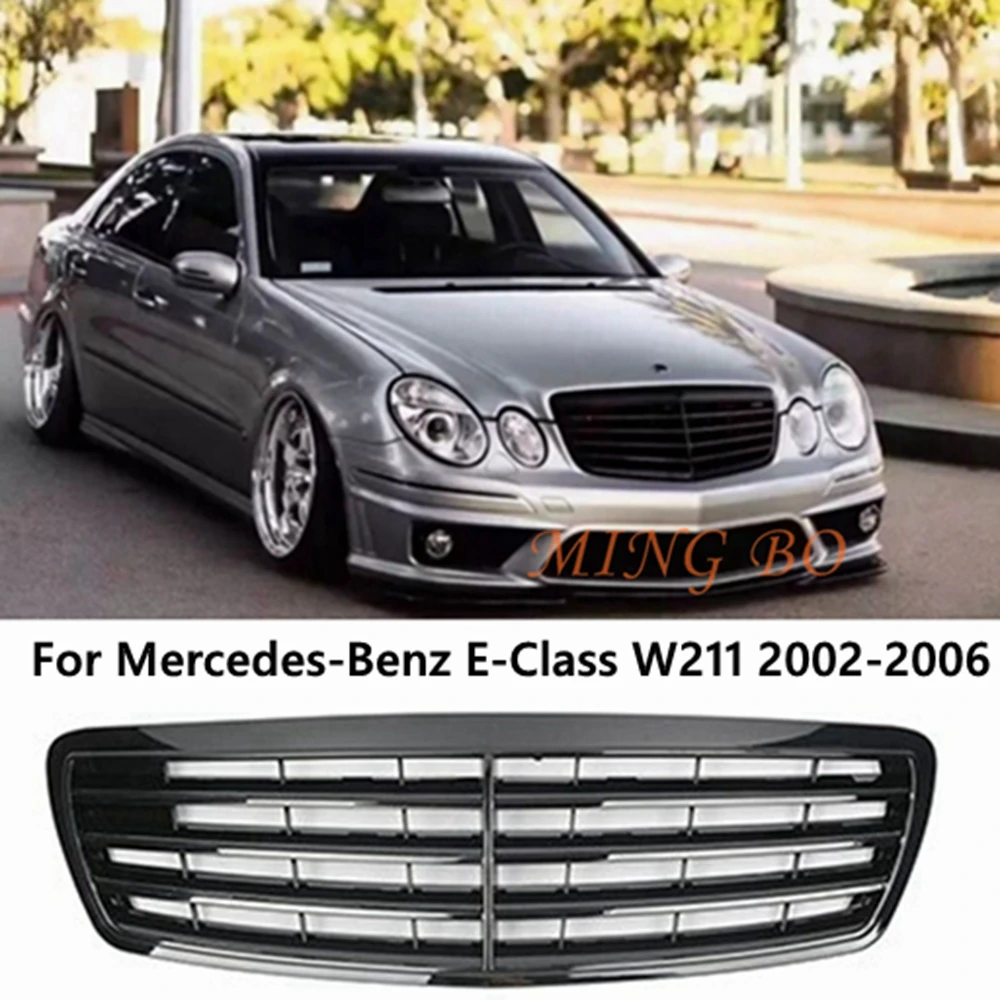 For-Mercedes-Benz-E-Class-W211-2002-2006-CL-Style-Black-Silver-White ...