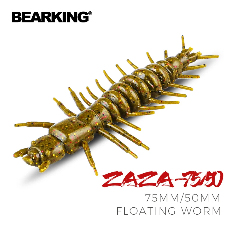 BEARKING-Zaza-75mm-50mm-floating-Fishing-Lure-Soft-Lure-Shad-Silicone ...