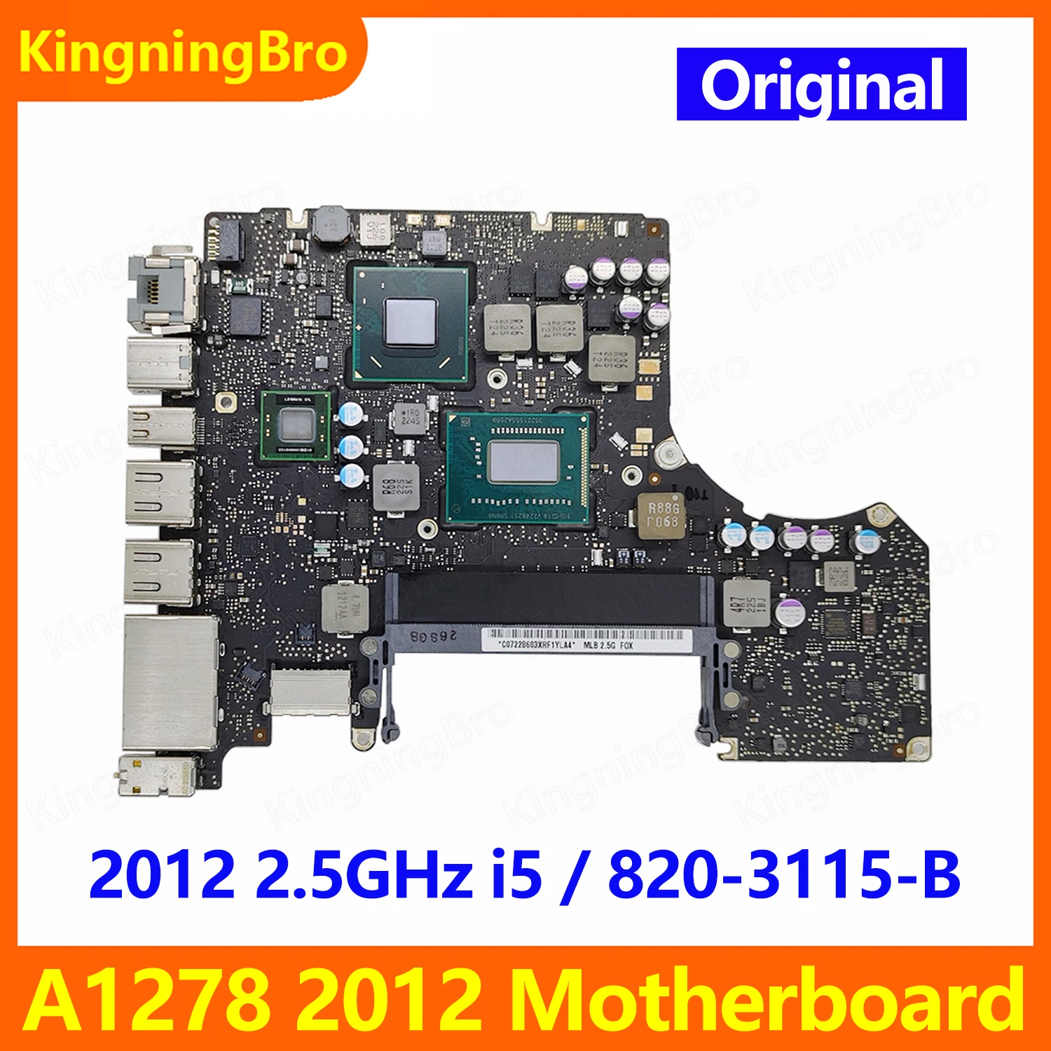Original-A1278-Motherboard-2-5GHz-i5-820-3115-B-For-Macbook-Pro-13 ...