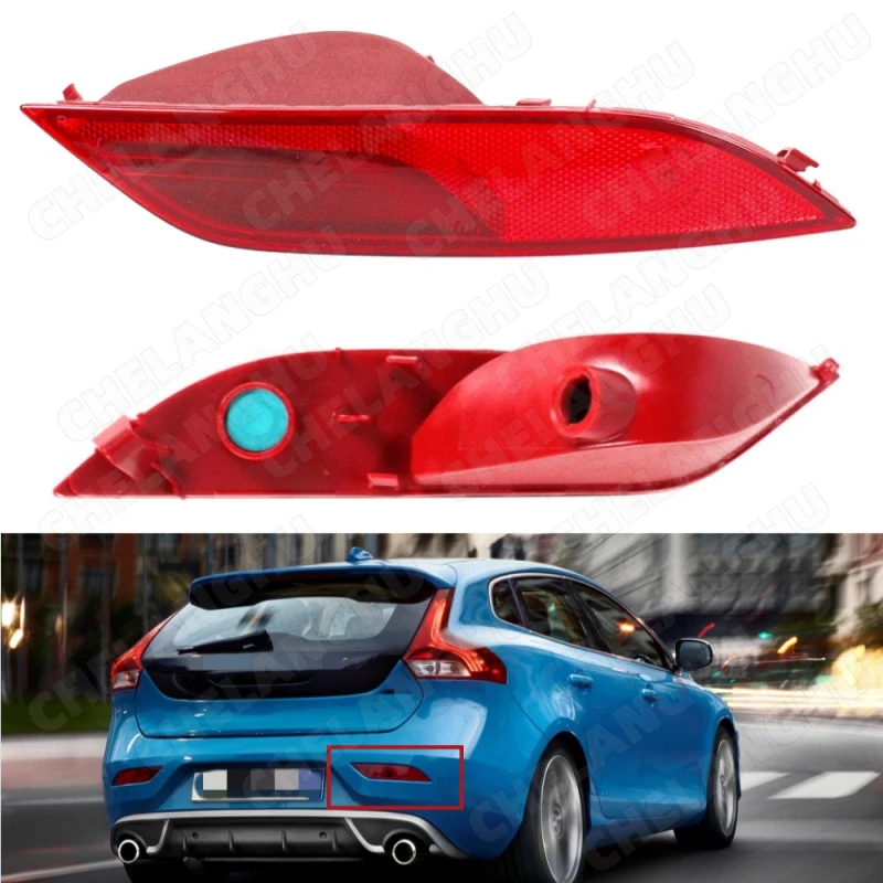 1Pc-Right-SideRear-Bumper-Reflector-Light-Lamp-Without-Bulb-For-Volvo ...