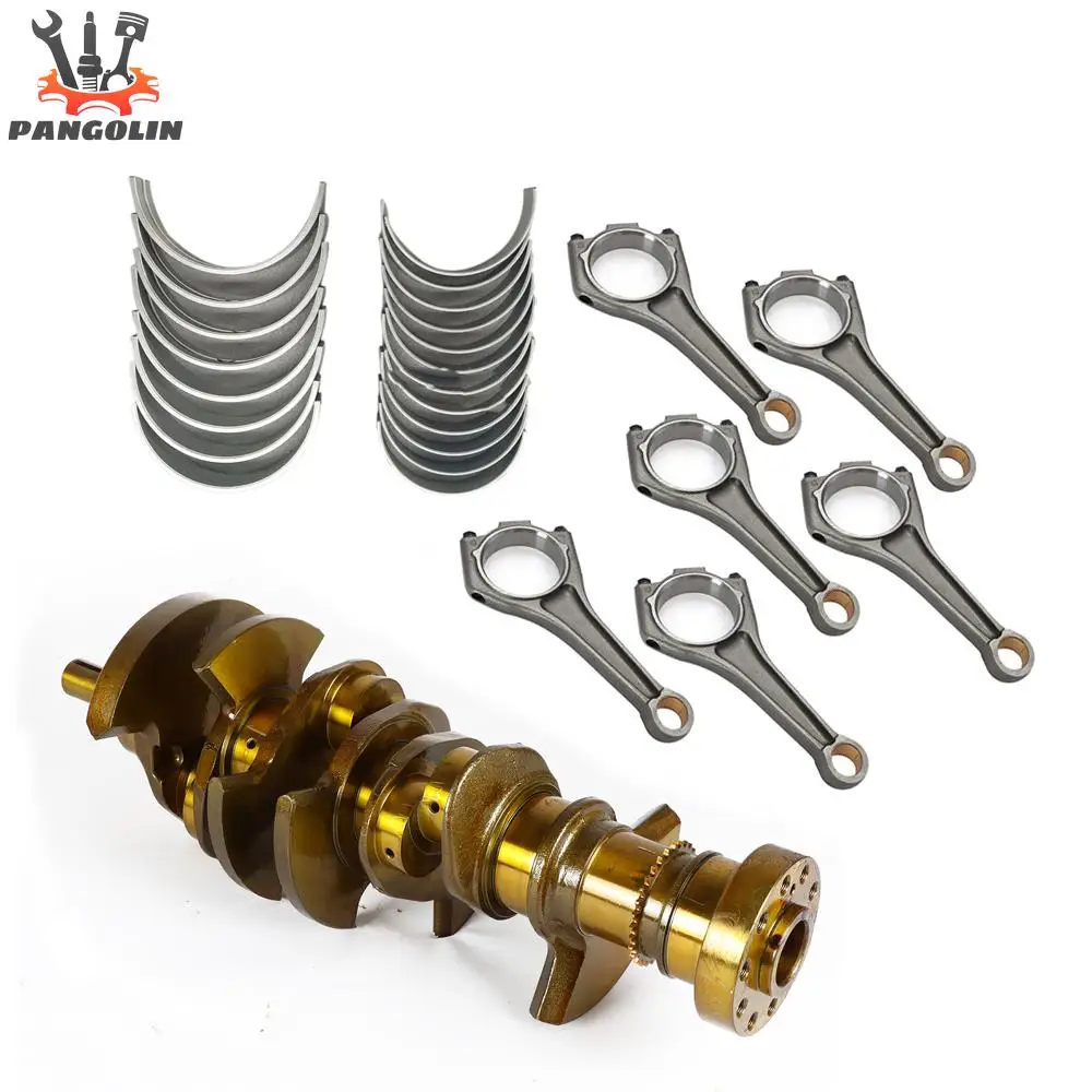 Engine Crankshaft & Connecting Rods & Bearings Set for Jaguar Land ...