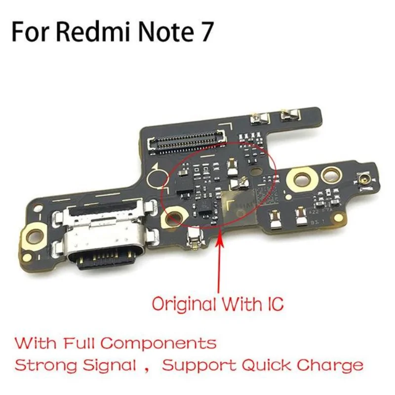100% Original USB Charging Port Board Flex Cable Connector Part For ...