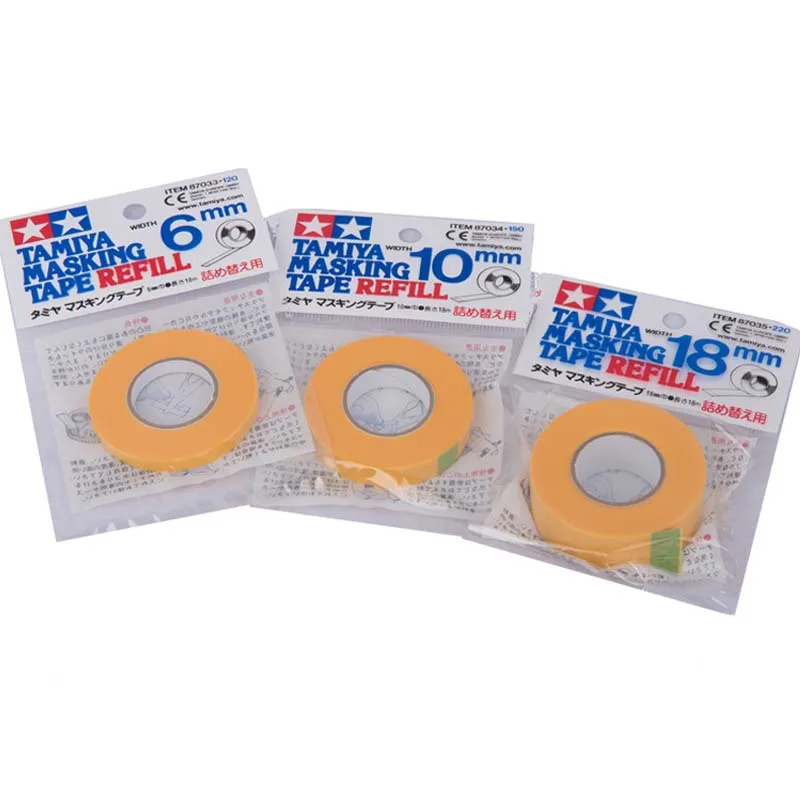 Tamiya-Masking-Tape-6mm-10mm-18mm-Refills-3-Rolls-87033-87034-87035 ...