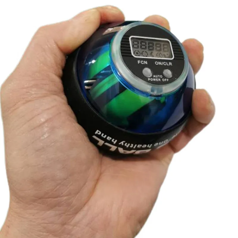 Wrist Ball Self-starting Gyroscope Powerball Gyro With Count Table Hand ...