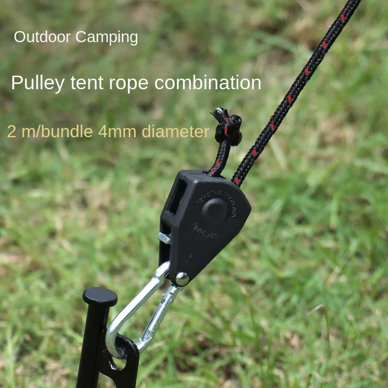 Go-again-Camping-Tent-Wind-Rope-Pulley-Adjustment-Buckle-Canopy-Pull ...