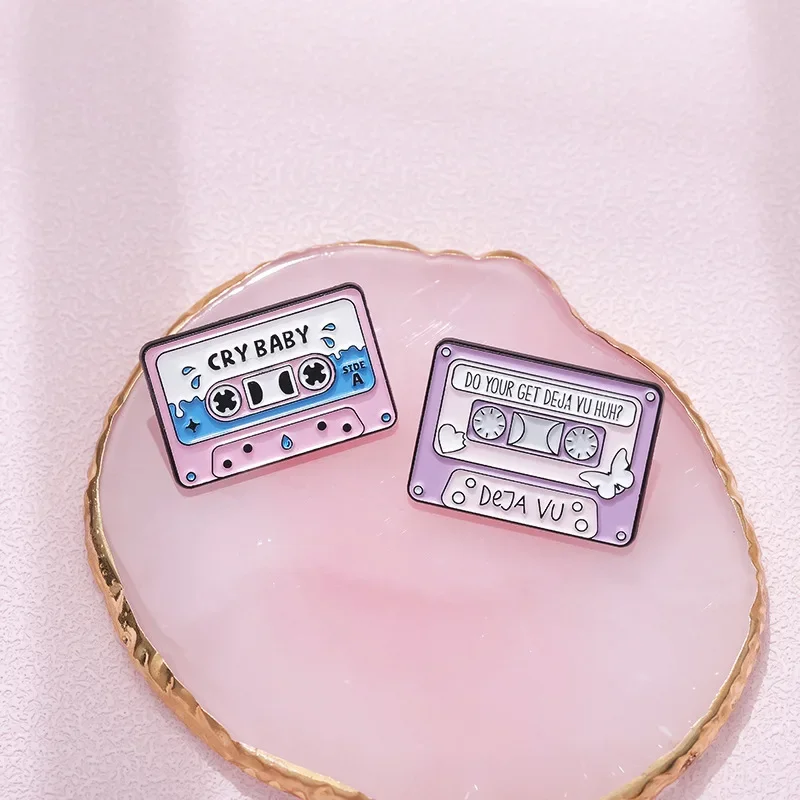 Popular-Melanie-Brooch-Martinez-Enamel-Pins-Tape-CRY-BABY-Singer-Same ...