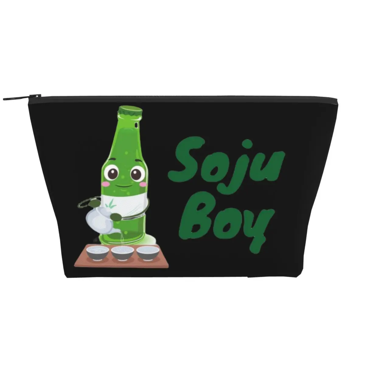 Soju Boy Makeup Bag for Women Cosmetic Bags Travel Toiletry Storage ...