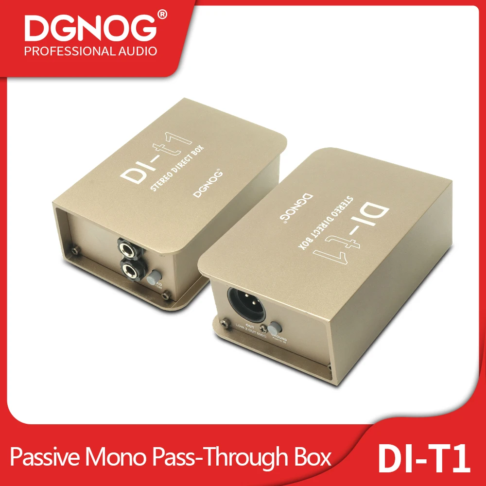 DI-t1-Mono-Professional-Passive-Direct-Box-Passive-Impedance ...