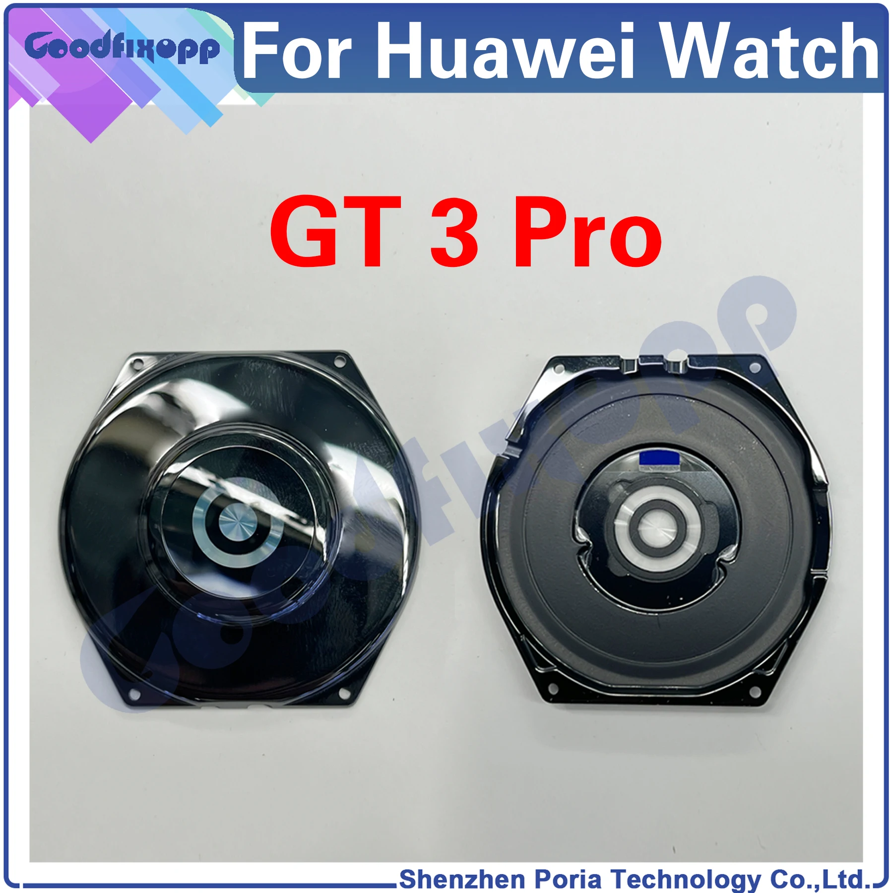 For-Huawei-Watch-GT-3-Pro-ODN-B19-FRG-B19-GT3-3Pro-GT3Pro-Back-Cover ...