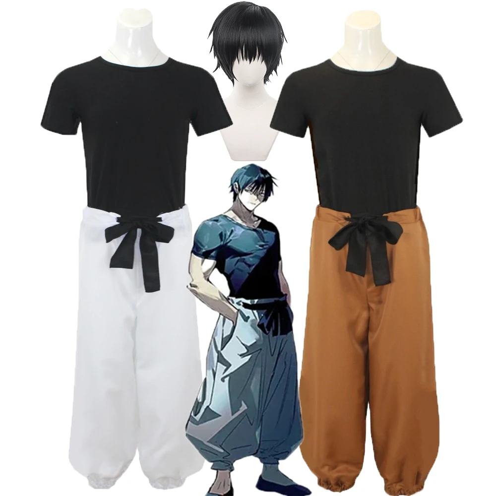 Anime-Jujutsu-Kaisen-Fushiguro-Toji-Cosplay-Costume-Aldult-Unisex-Pants ...