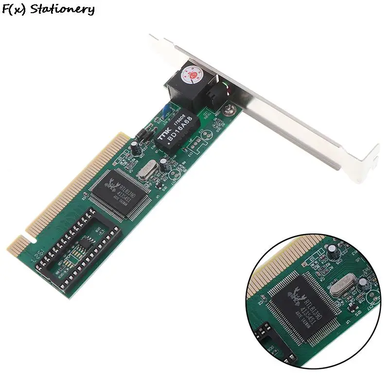PCI-RTL8139D-10-100M-10-100Mbps-RJ45-Ethernet-Network-Lan-Card-Network ...