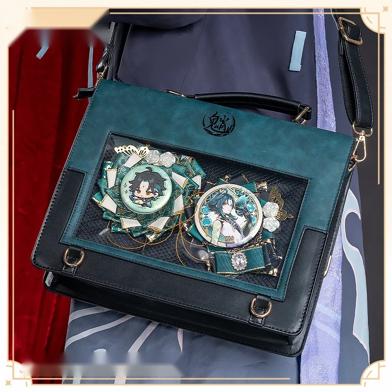 Bolso-de-hombro-de-Anime-Genshin-Impact-para-Cosplay-bolso-de-mano-con ...