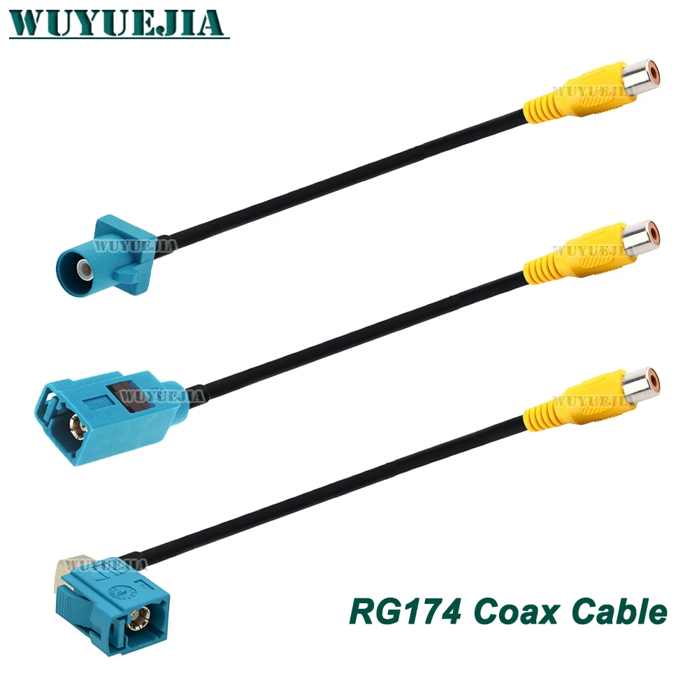 1PCS-Fakra-Z-Female-to-RCA-Female-RG174-Video-Cable-Adapter-Car ...