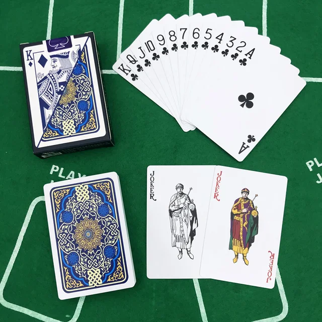 2Pcs/Lot New Pattern Waterproof Plastic Playing Pokers Pack Game Cards ...