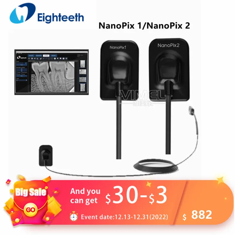 Eighteeth-Sensor-de-rayos-X-Intraoral-NanoPix-dispositivo-Digital-port ...