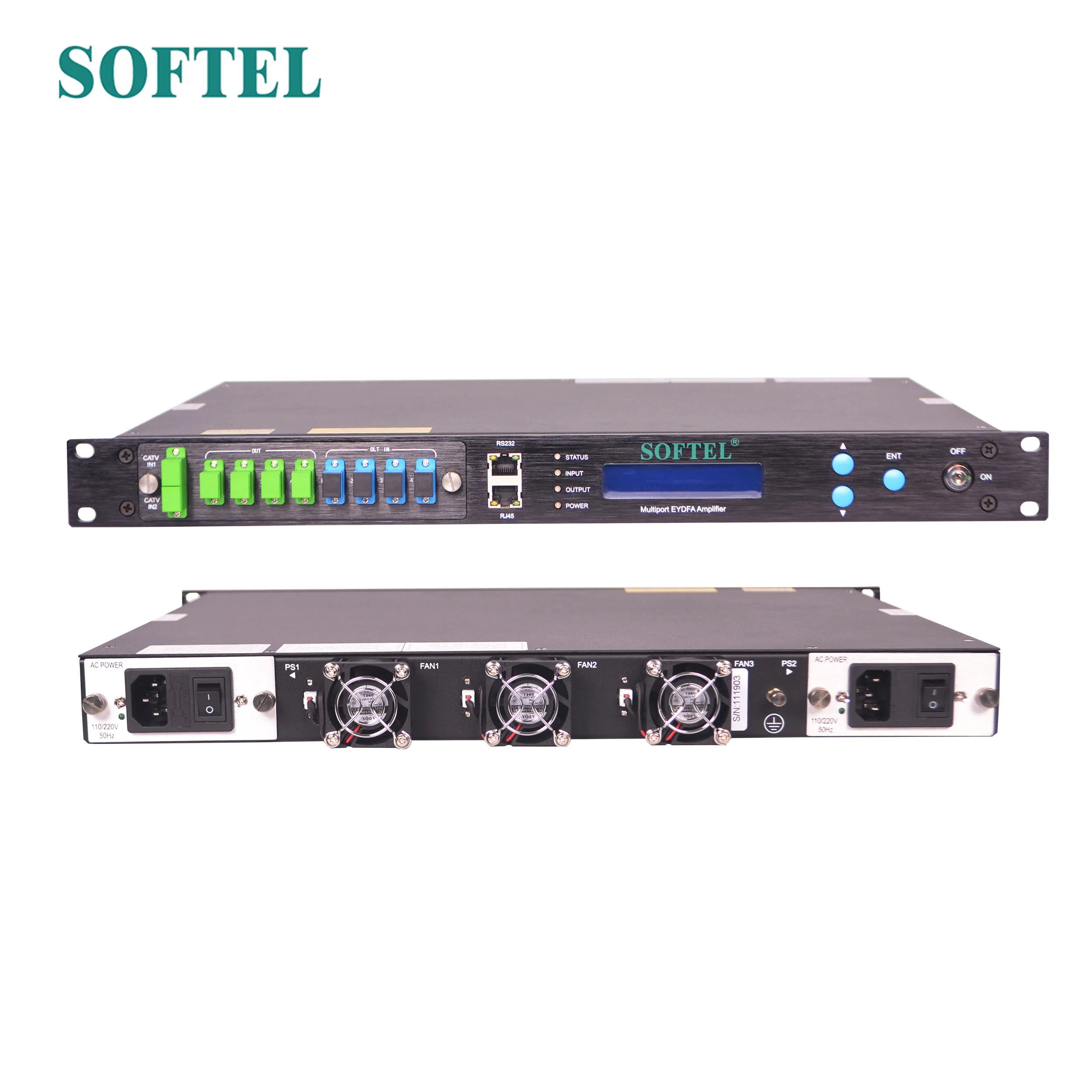 1550nm-Edfa-WDM-Softel-Catv-Optical-Amplifier-2-CATV-in-Mini-4-Ports ...