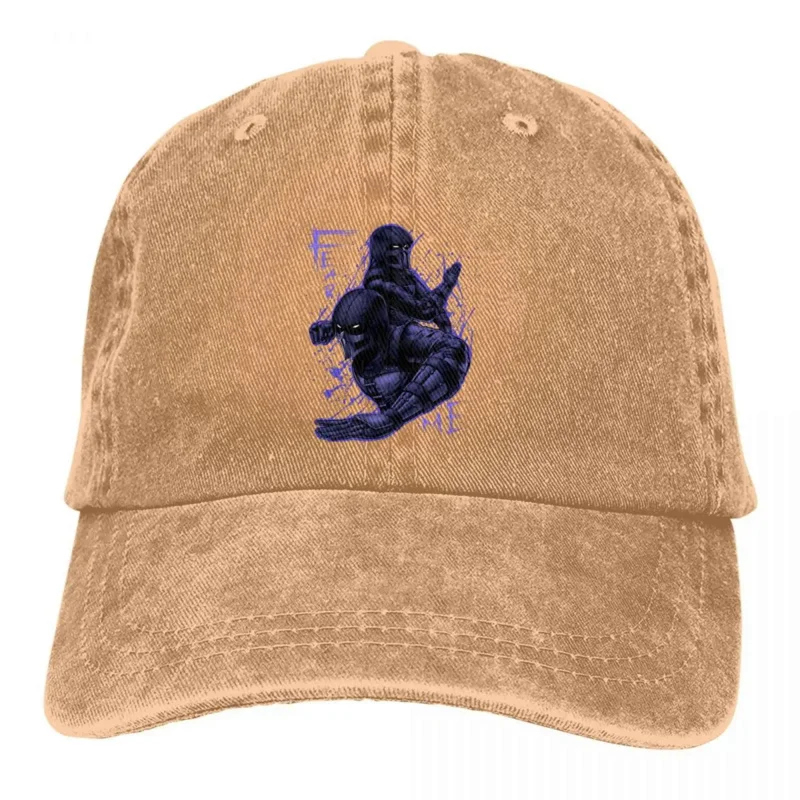 Summer-Cap-Sun-Visor-Noob-Saibot-Hip-Hop-Caps-Mortal-Kombat-Fighting ...