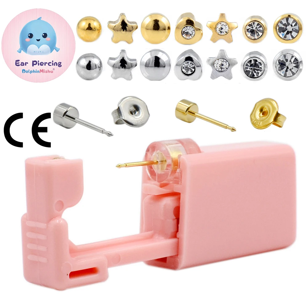 1piece-Mishu-Pink-Disposable-Ear-Piercing-Unit-316L-Stainless-Steel ...