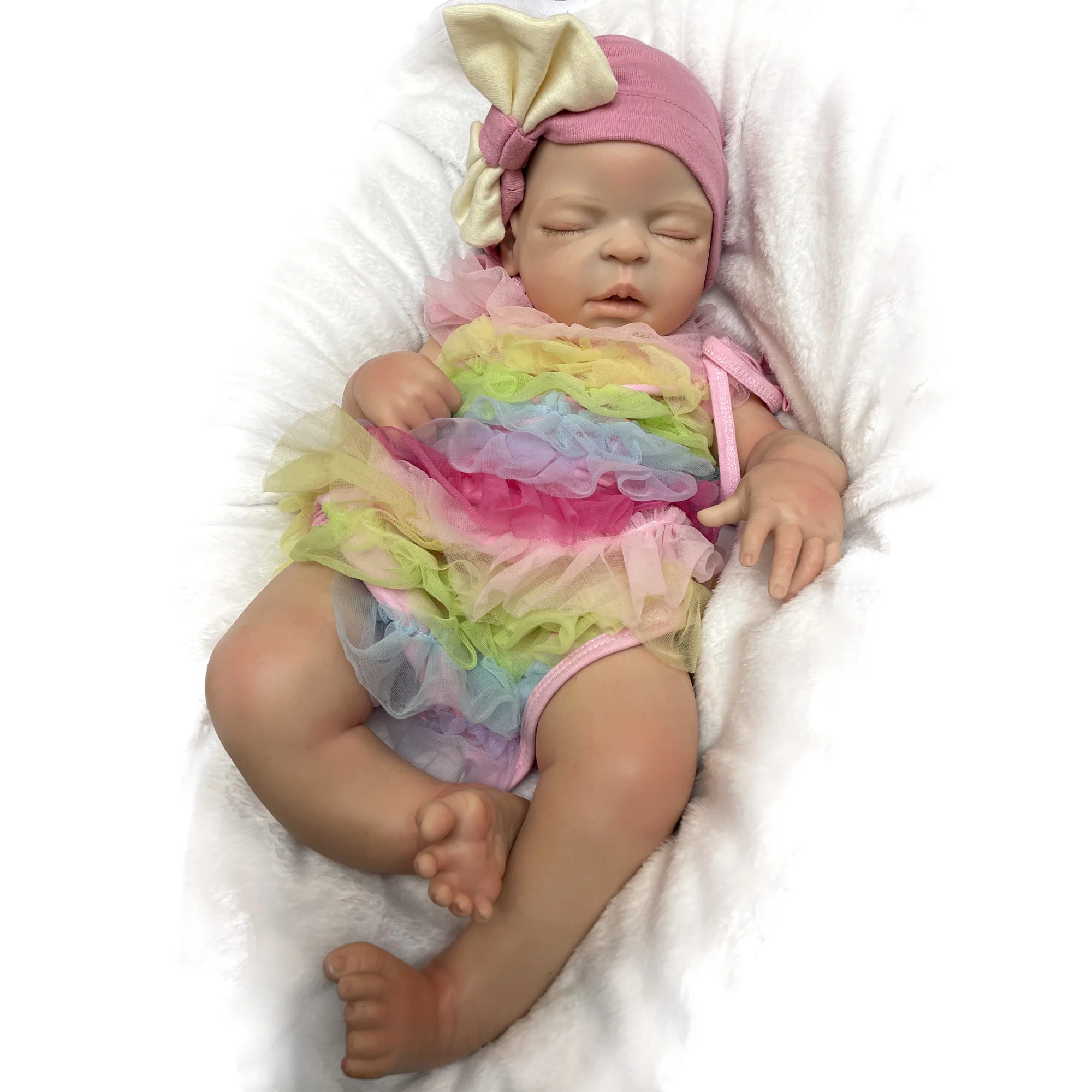 20-Inch-reborn-dolls-big-Silicone-Bebe-Painted-Bebe-Reborn-bonecas ...