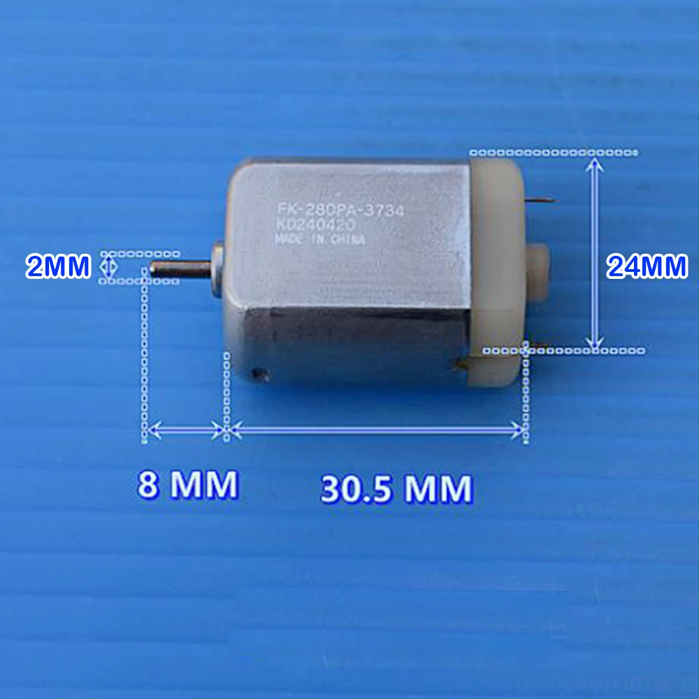 Mabuchi FK 280PA 3734 Micro Carbon Brush Motor DC 3V 5V 13500 22000RPM ...