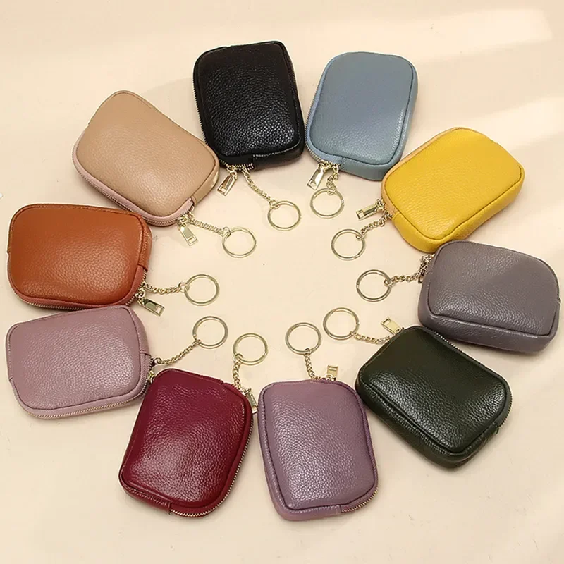 Women-Mini-Wallet-Coin-Purse-Leather-Kids-Purses-Coin-Credit-Card-Keys ...