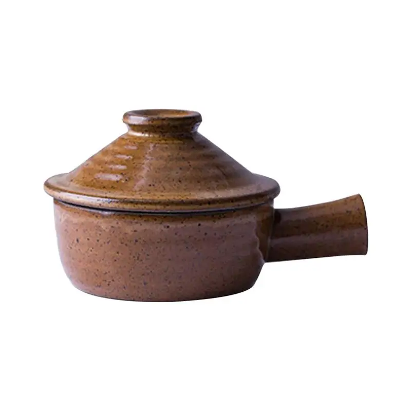 Ceramic-Pot-Soup-Small-Lid-Saucepan-Microwave-Oven-Casserole-Stoneware ...