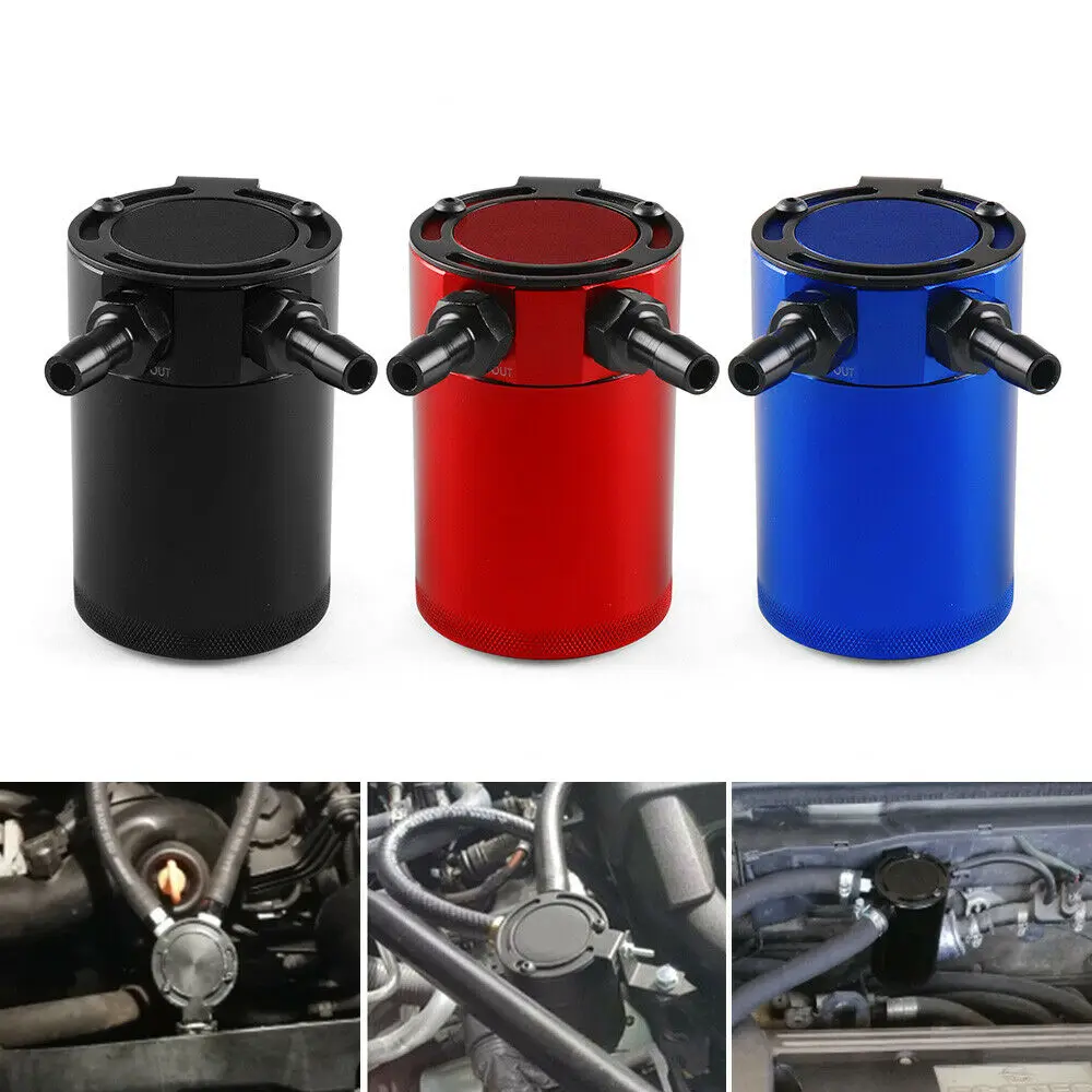Universal-Compact-Baffled-2-Port-Aluminum-Oil-Catch-Can-Reservoir-Tank ...