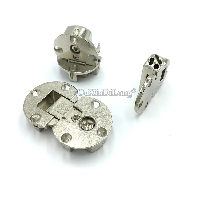 Round Recessed Hinges Cabinets