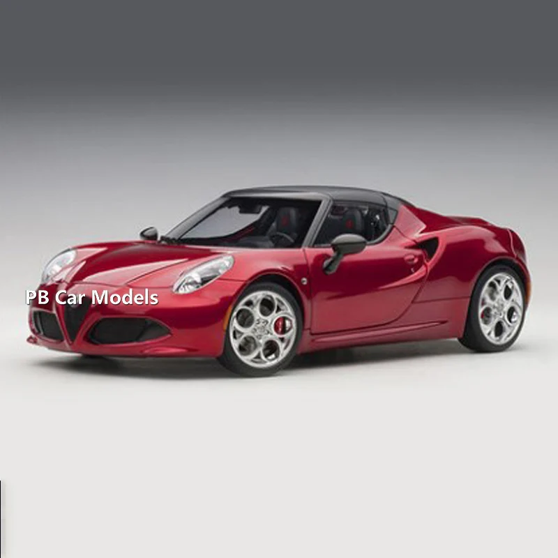 AUTOart 1:18 AlfaRomeo 4C SPIDER car model toys for boys 70141 70142 ...