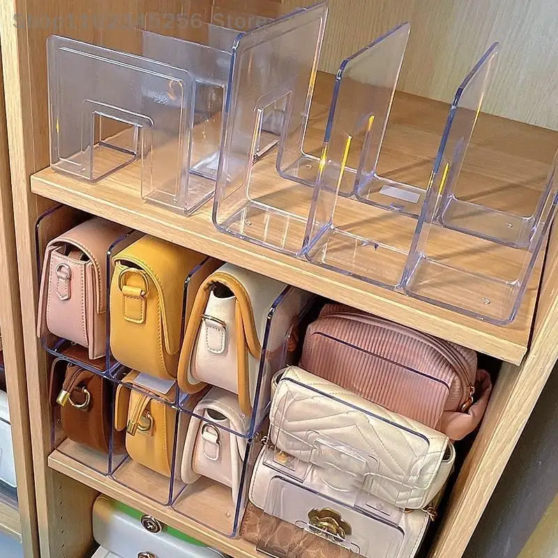 Divider-Shelf-Bag-Storage-Rack-Handbag-Wardrobe-Box-Finishing-Cabinet ...