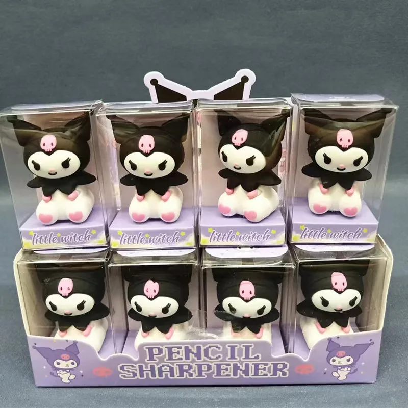 Sanrio-3D-Kuromi-shape-pencil-sharpener-mini-cartoon-cute-Penknife-kid ...