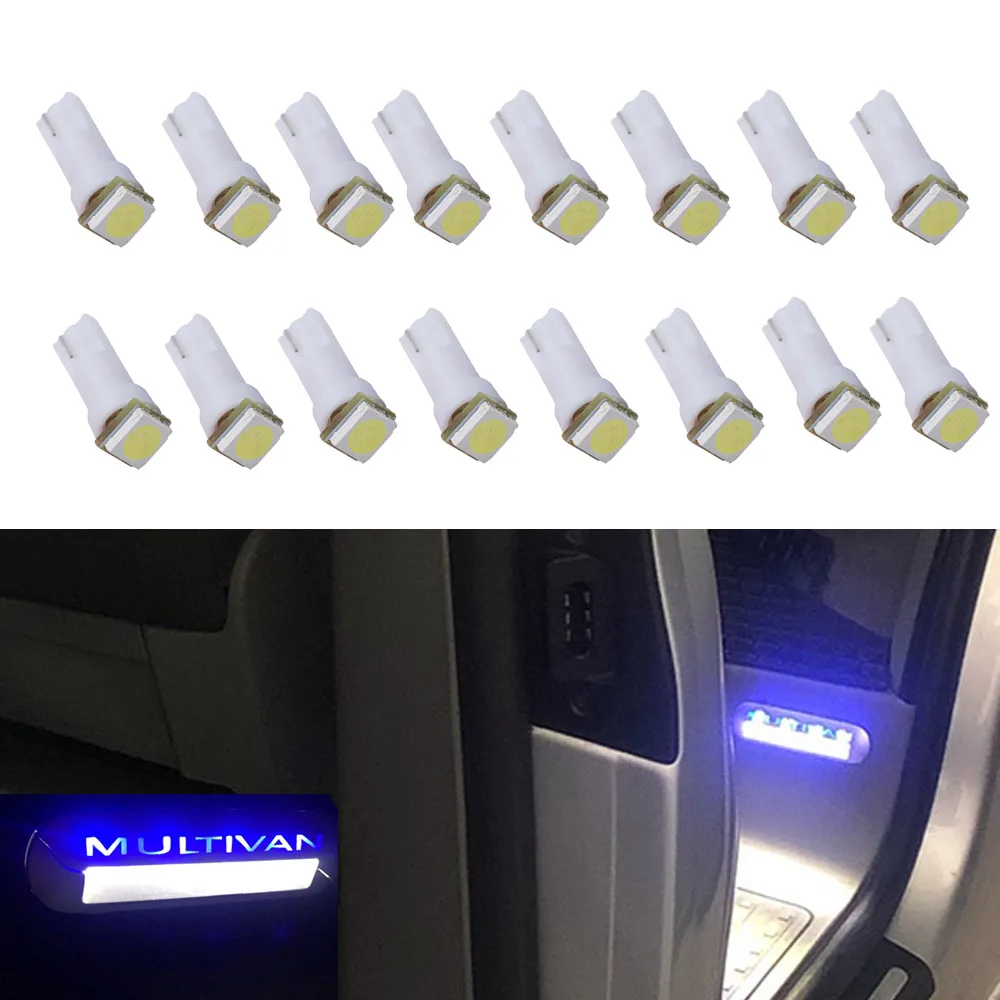 16pcs-LED-bulb-Entry-Footwell-Step-light-For-VW-Multivan-Caravelle ...