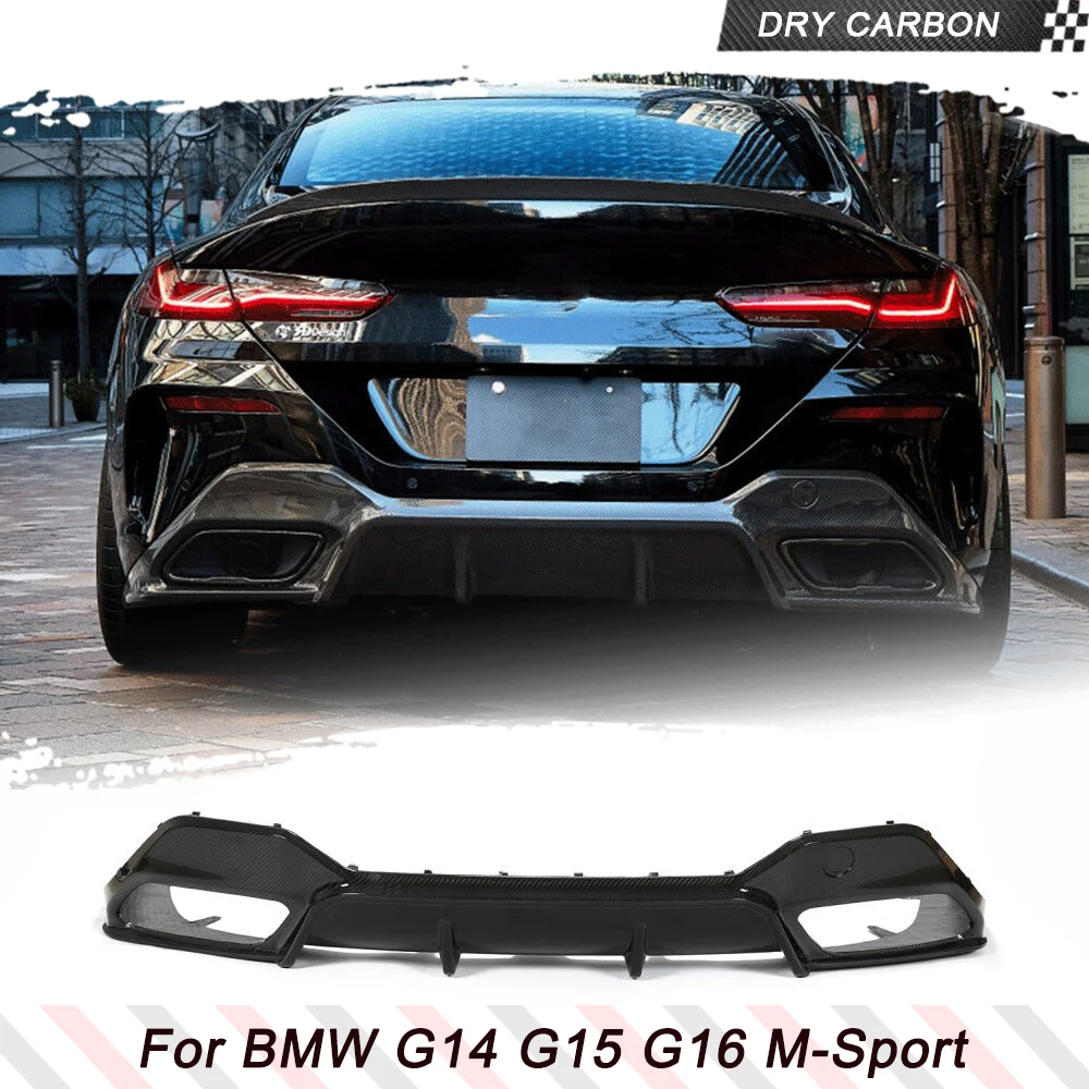 Car-Rear-Diffuser-Lip-Spoiler-For-BMW-8-Series-G14-G15-G16-M-Sport ...