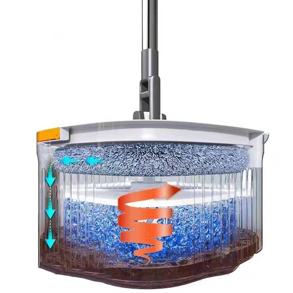 Lazy-Floor-Floating-Mop-Water-Separation-360-Rotating-Household ...