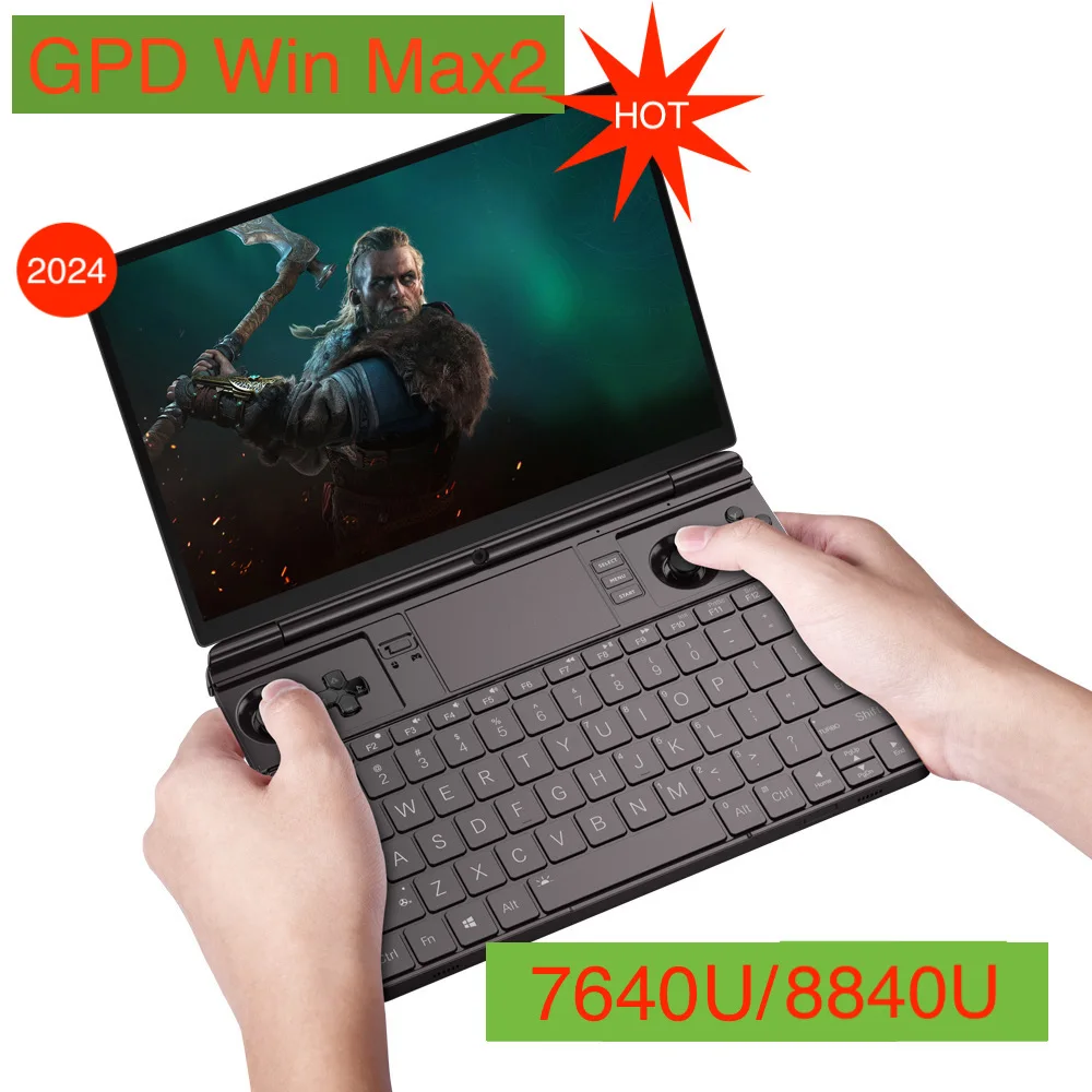 Ready-Stock-GPD-Win-Max2-2024-Handheld-Game-Tablet-AMD-7640-8840U-10-1 ...