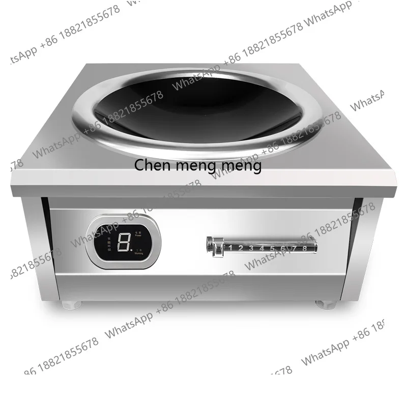 Commercial induction cooker 6000W canteen high-power electromagnetic ...