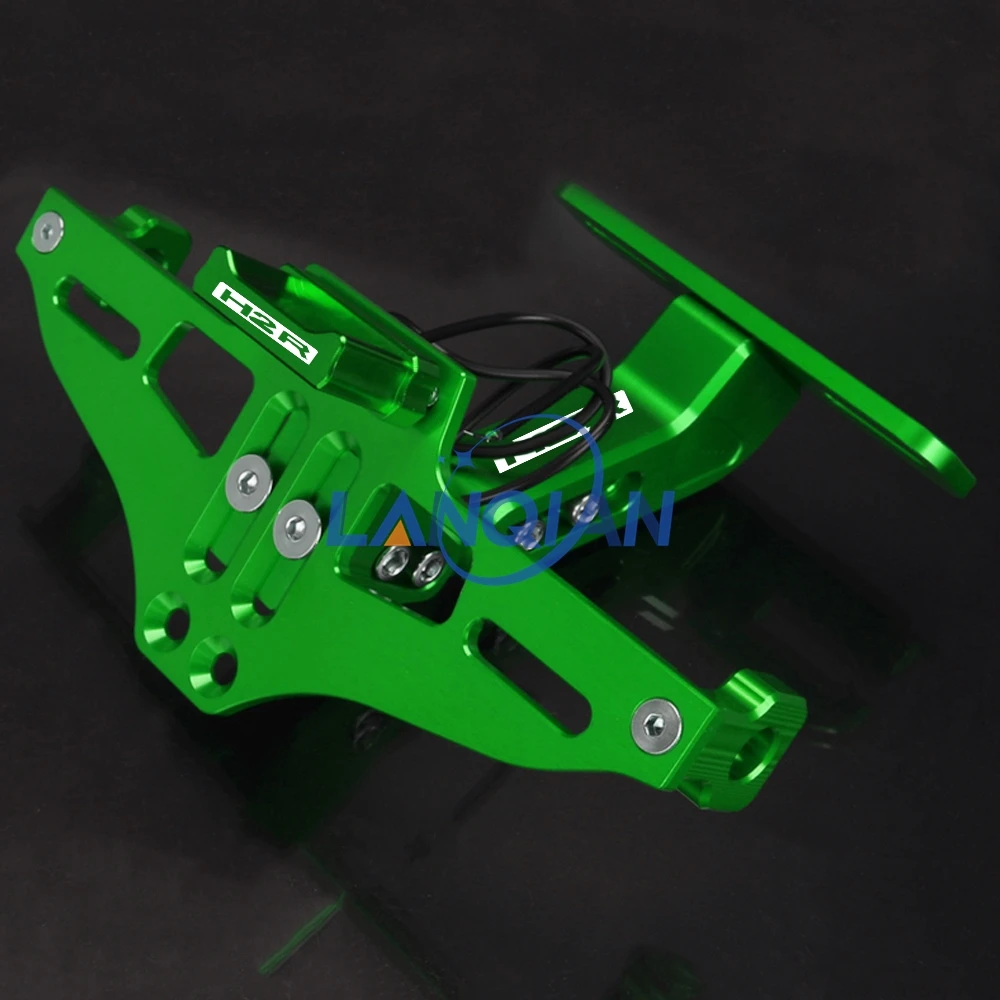 For Kawasaki ZH2 Z H2 H2SX Ninja H2 R H2R SX SE Moto Rear License Plate ...