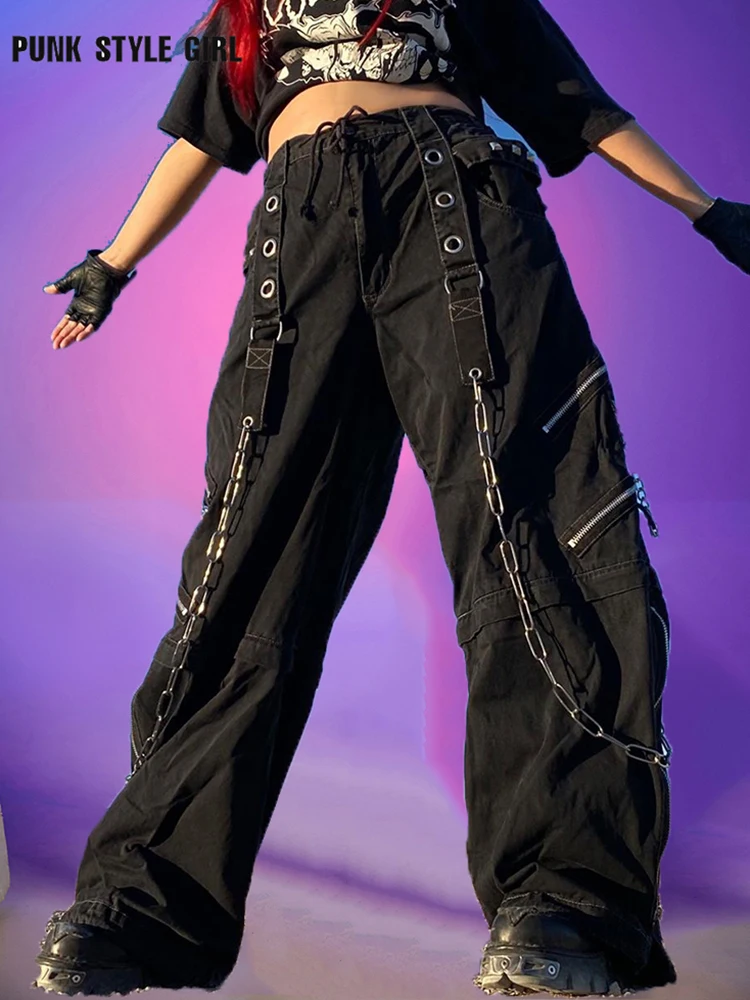 Hip-Hop-Cyber-Punk-Baggy-Cargo-Pants-Women-Hot-Girl-Loose-Street ...