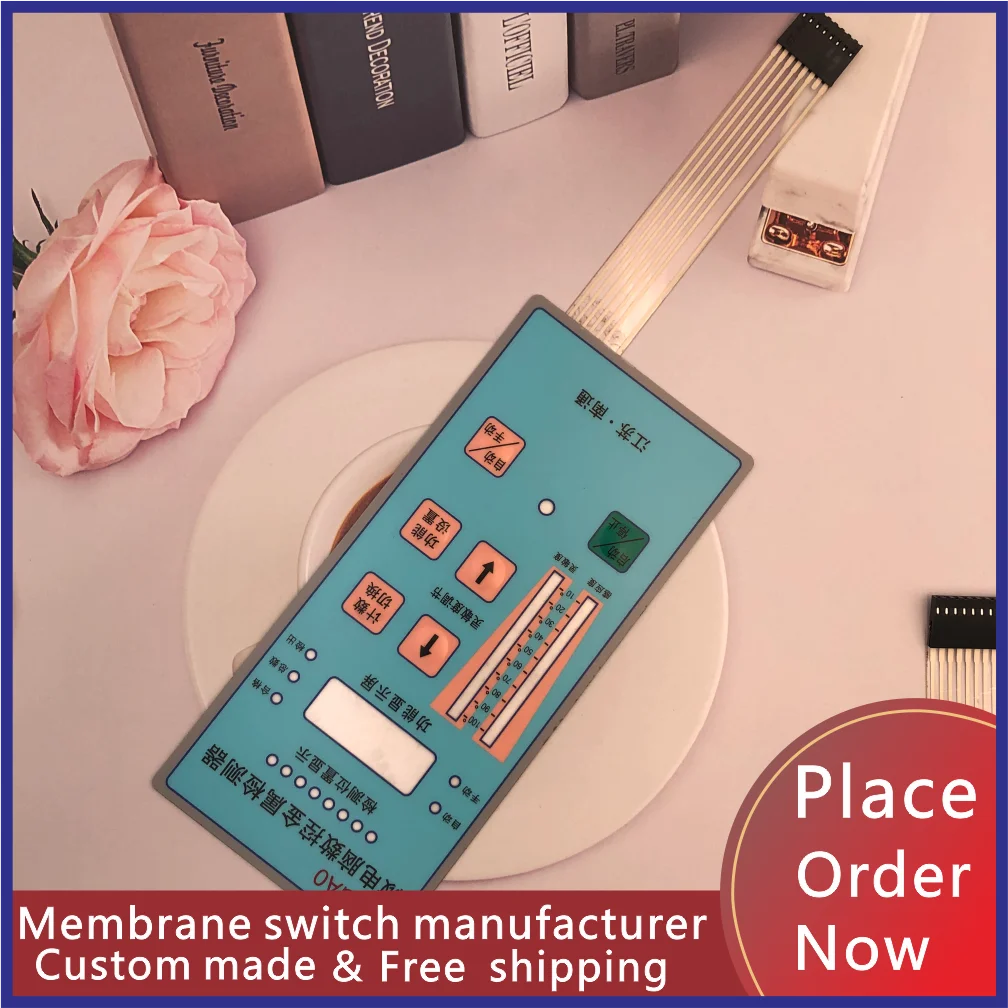 Custom-made-membrane-switch-PVC-thin-film-contral-panel-Membrane ...