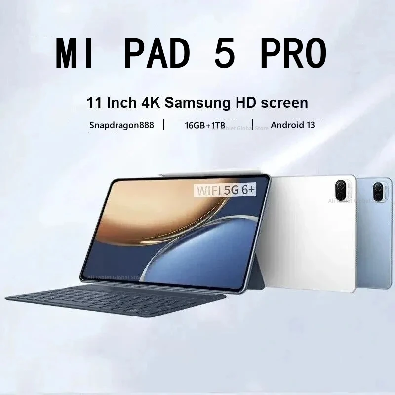 Tablet-Vers-o-Global-Original-Android-Pad-5-Pro-Snapdragon-888-PC-5G ...