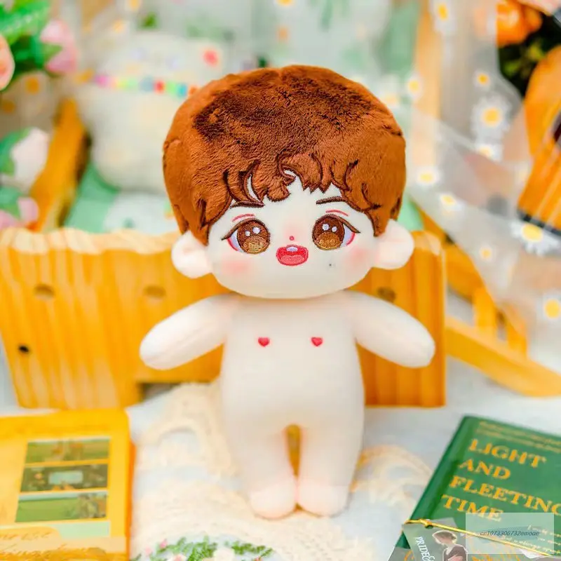 20cm-Plush-Human-Doll-Figure-Baby-Doll-Cute-Face-Kawaii-Nude-Cotton ...