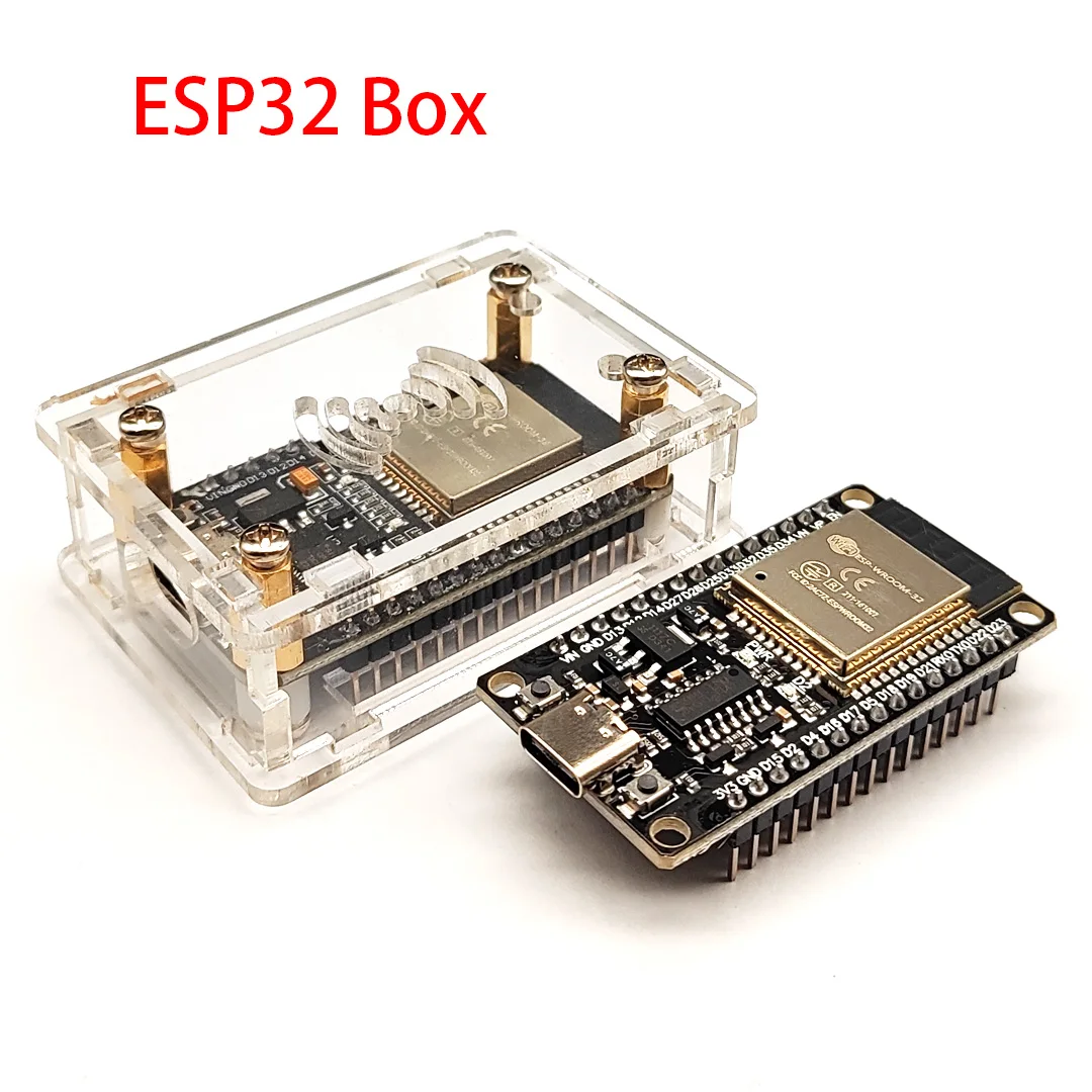 ESP-32 Type-C/Micro Acrylic box ESP32 Development Board available For Selection 30 Pins Module ...