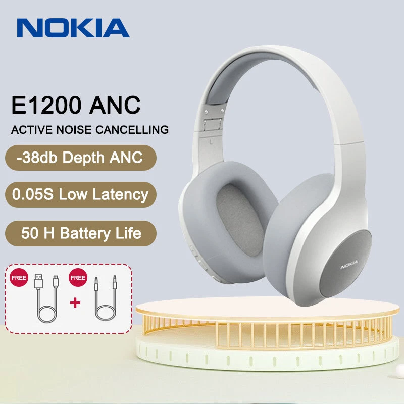 Nokia E1200 Wireless Bluetooth 5.0 Headphones Multiple Modes Hi-res ...