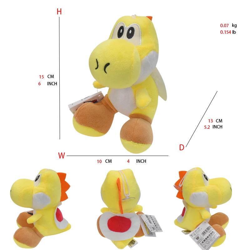 41 Styles Mario Plush Toys Goomba Toad Yoshi Boo Kamek Shy Guy Nabbit ...