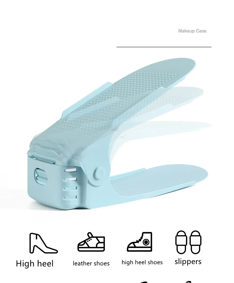 Meuble à chaussures,Organisateur de chaussures réglable Durable,16 ...