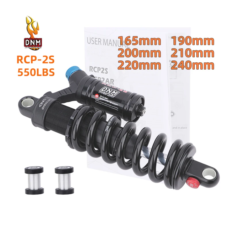 DNM-RCP2S-Shock-Absorber-Mountain-Bike-Rear-Suspension-Spring-Shock-Mtb ...