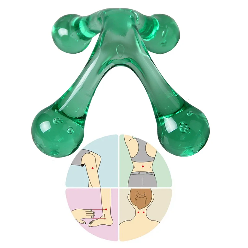 Generic Handheld Arch Body Massager Health Balance Four Ball Back Mini ...